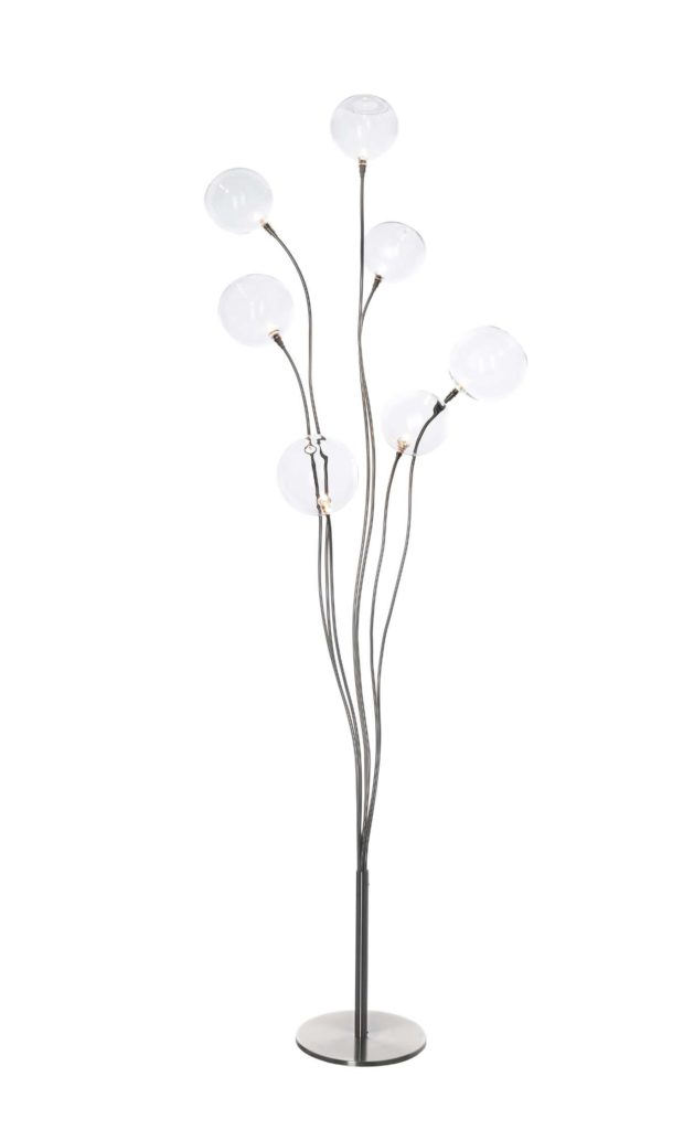 Glass ball floor lamp - light up your room the right way - Warisan Lighting