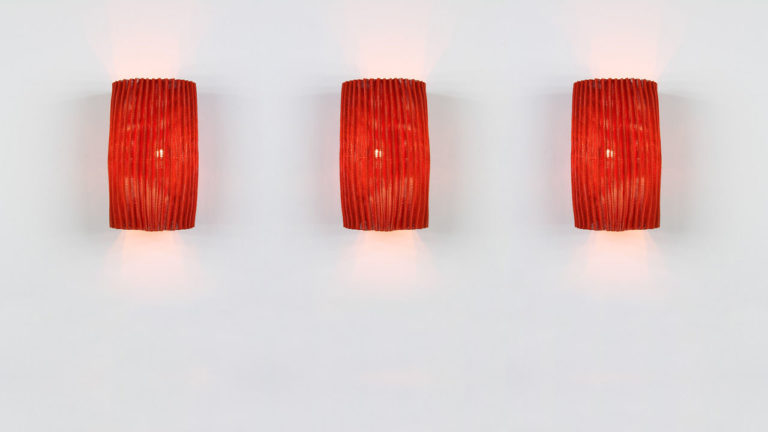 Red wall lights - Add a splash of colour to your home ! - Warisan Lighting