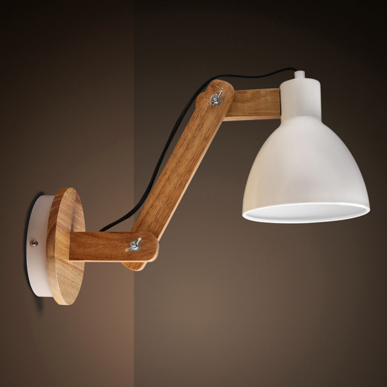 Wooden wall lights - fit perfectly to the interiors of your homes ...