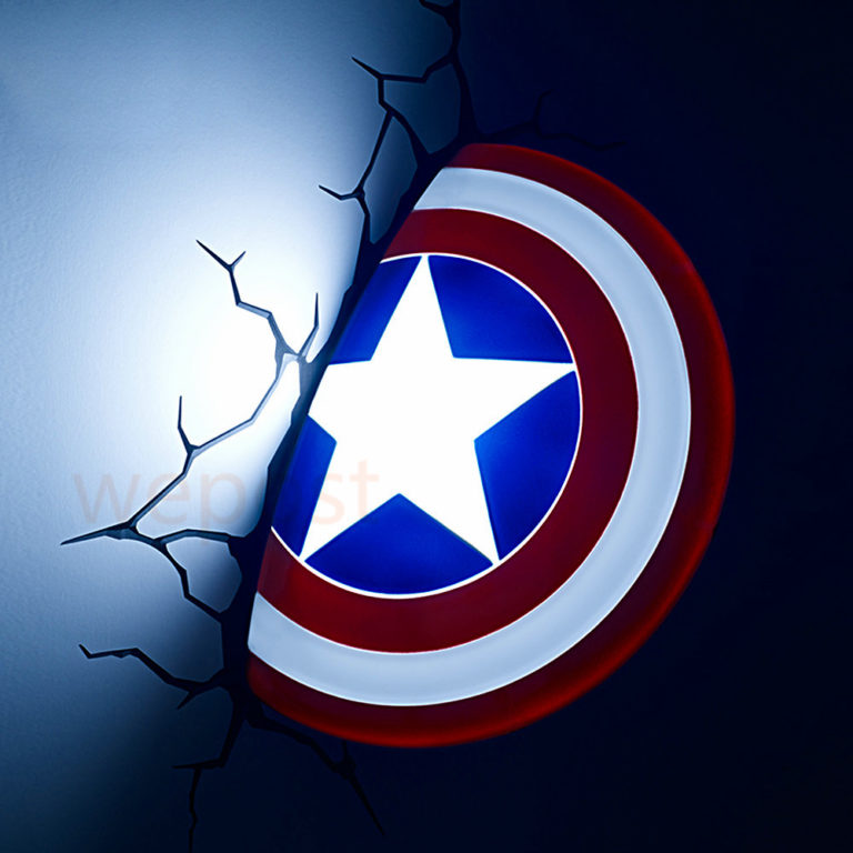 Avengers Lamp can Add A Unique Taste Of Fun and Colorful Illumination ...