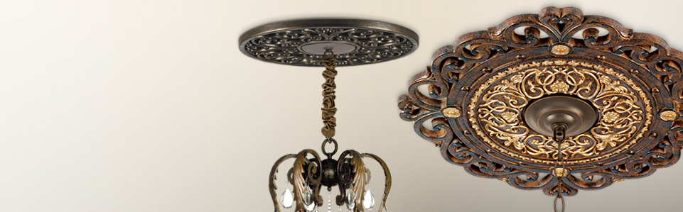 Ceiling light medallions - make your light natural | Warisan Lighting