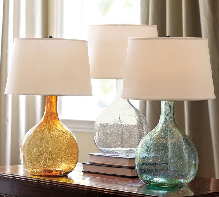 Exquisite colored glass table lamps- selecting the one for you ...