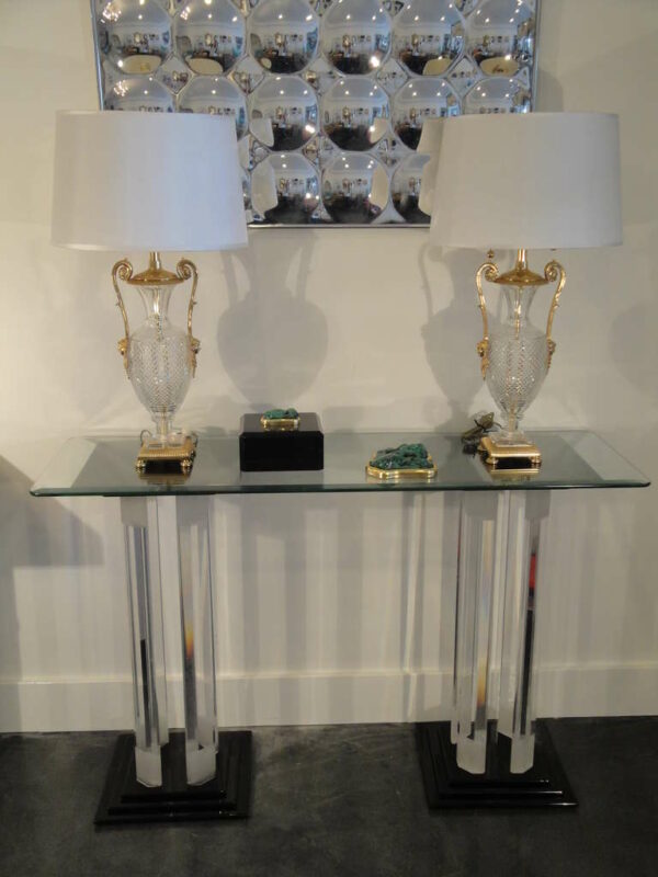 Console Table Lamps to light up your lobby - Warisan Lighting