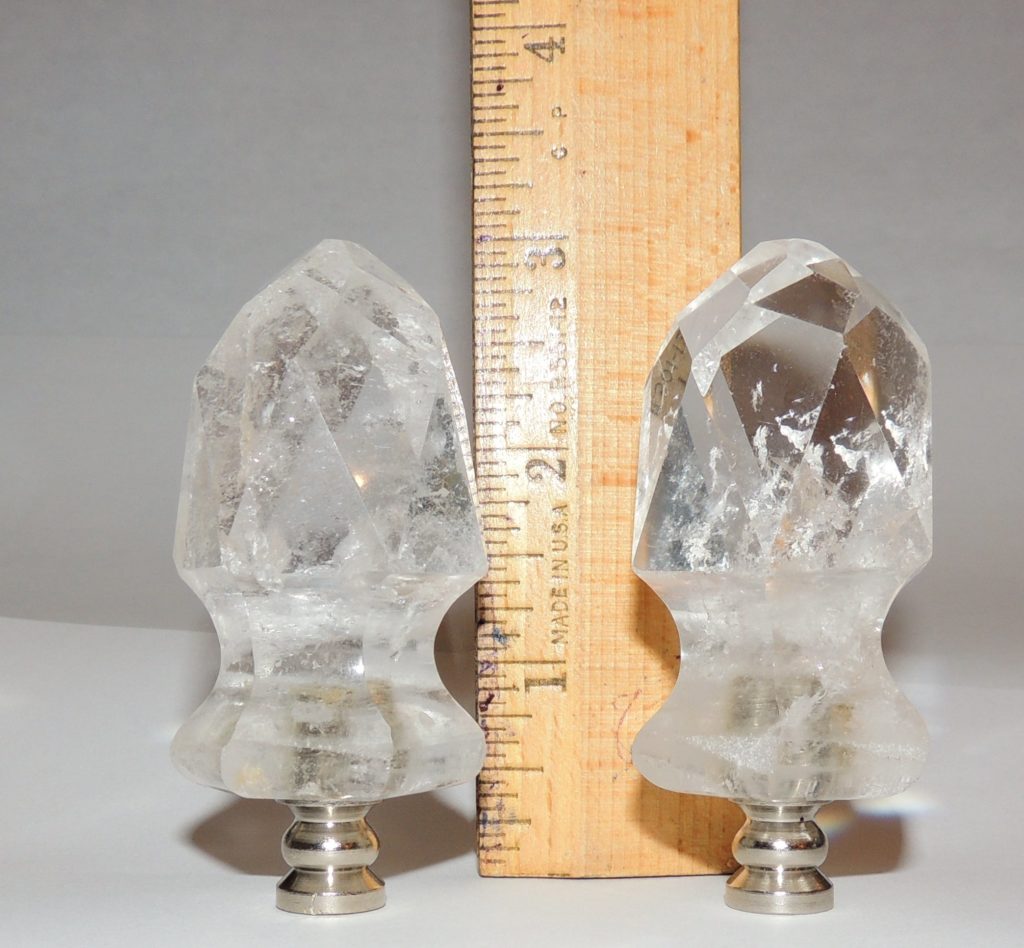 Crystal lamp finials for your home decoration - Warisan Lighting