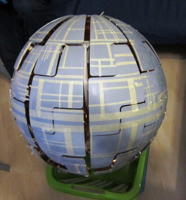 Death star lamp - Home Lighting Style - Warisan Lighting