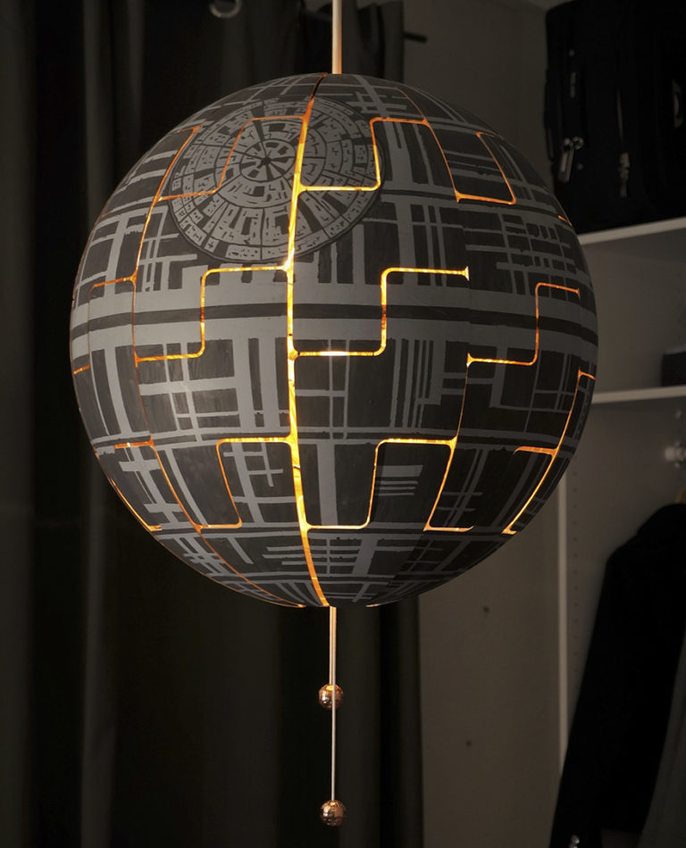 Death star lamp - Home Lighting Style - Warisan Lighting