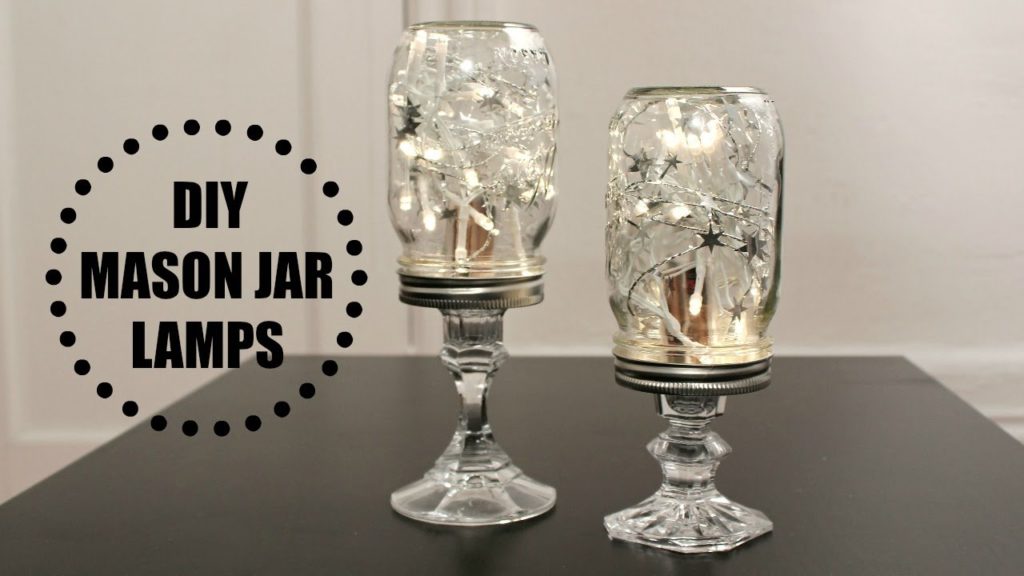 Illuminate Your Homes A Unique Way With DIY Mason Jar Lamps - Warisan ...