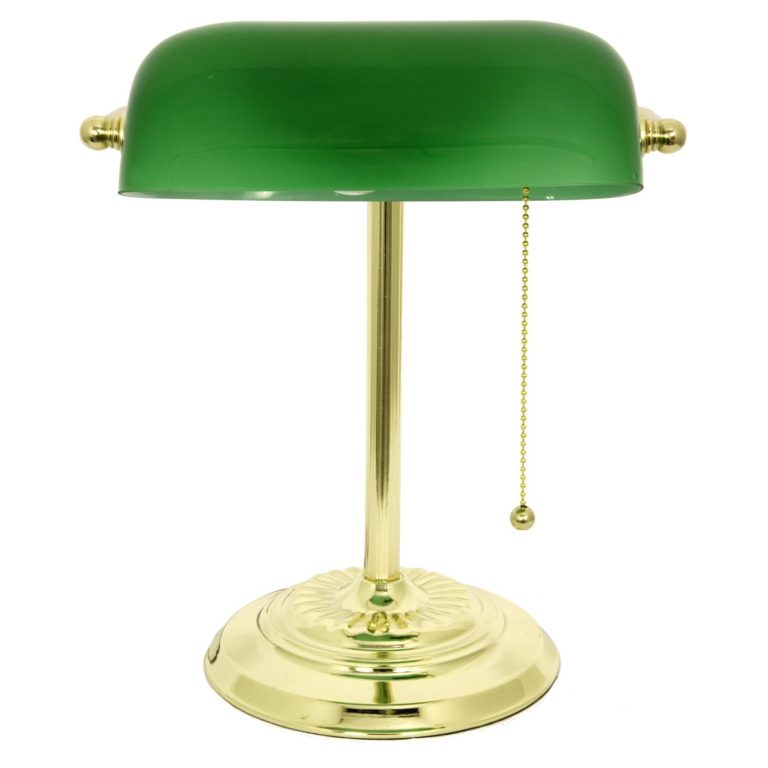 25 methods to Make Your Home Beautiful With Green bankers lamps ...