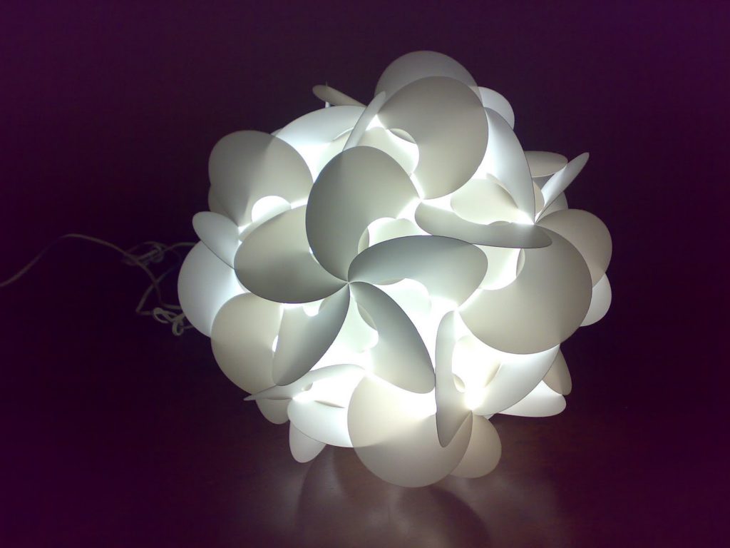 Light your home with the colorful Jigsaw puzzle lamp - Warisan Lighting