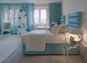 Making Your Home Ethereal With Light blue wall color - Warisan Lighting