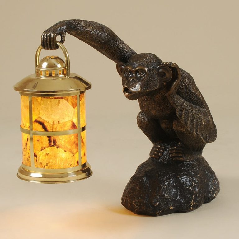 Maitland smith monkey lamp - Monkey Lighting For You - Warisan Lighting