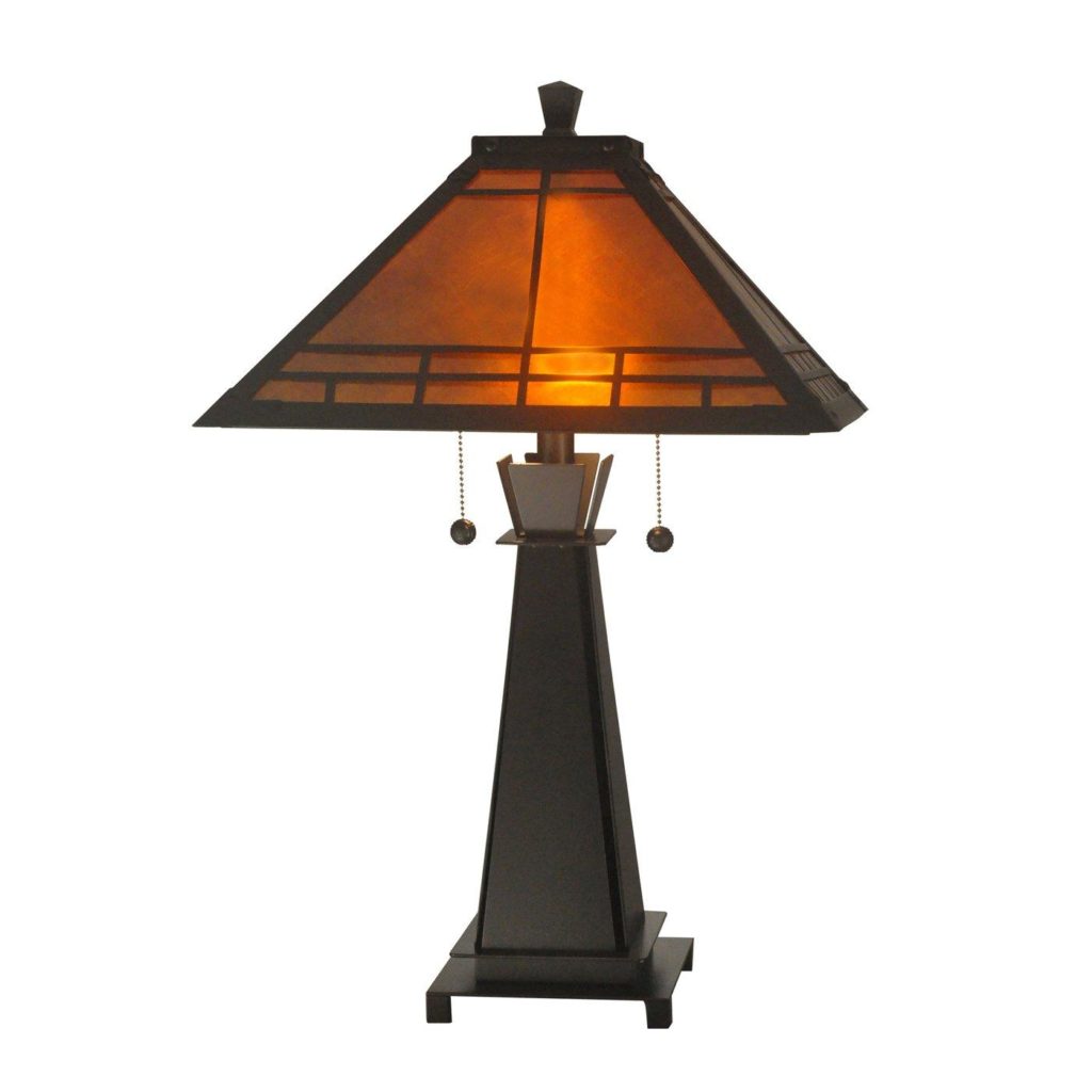 Mission style desk lamp - keeping the style with mission - Warisan Lighting