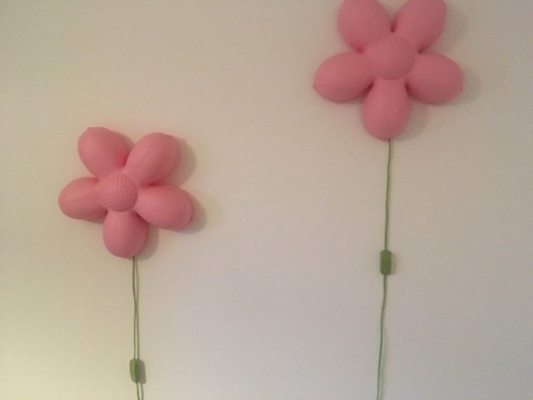 Create a beautiful look with Pink flower wall light - Warisan Lighting