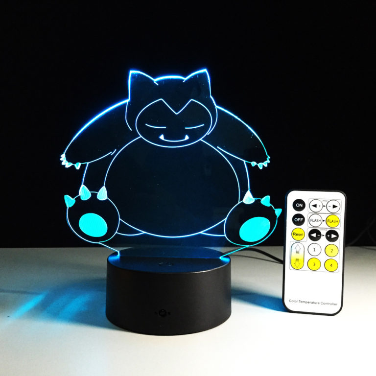 Pokemon lamp - 10 ways to make your kids happy - Warisan Lighting