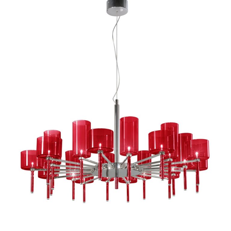 Red ceiling light - Adding Elegance and Vintage Look To Your Room ...