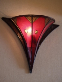 Red wall lights - Add a splash of colour to your home ! - Warisan Lighting