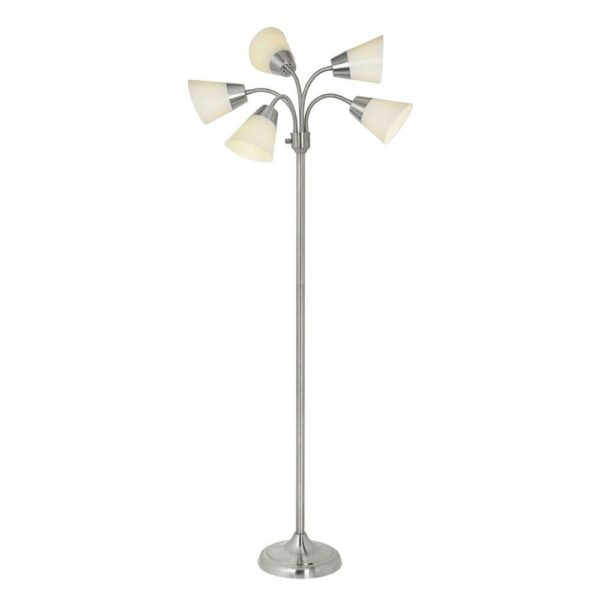 Learn More about Room Essentials 5 Head Floor Lamp - Warisan Lighting