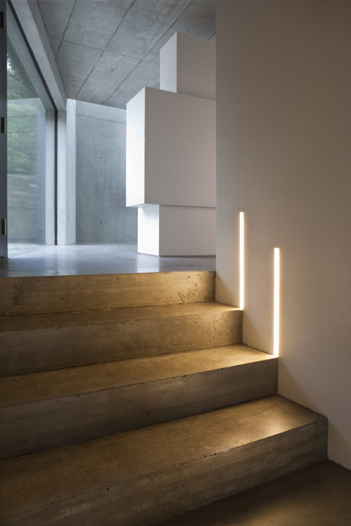 Stair wall lights - a decent instrument to use in a layered lighting ...