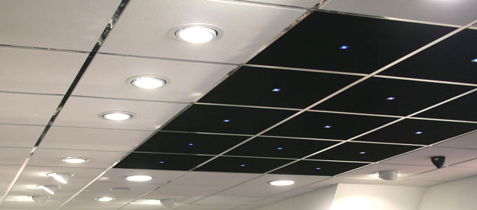Suspended ceiling grid light panels - Enhancing the look of your room ...