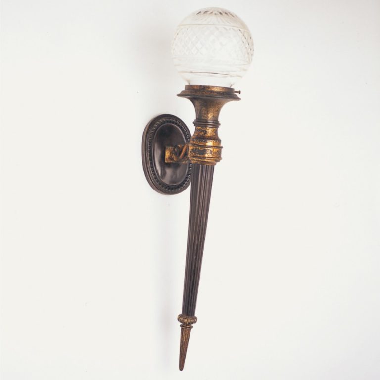 Add a mysterious charm to your living space with the addition of torch ...