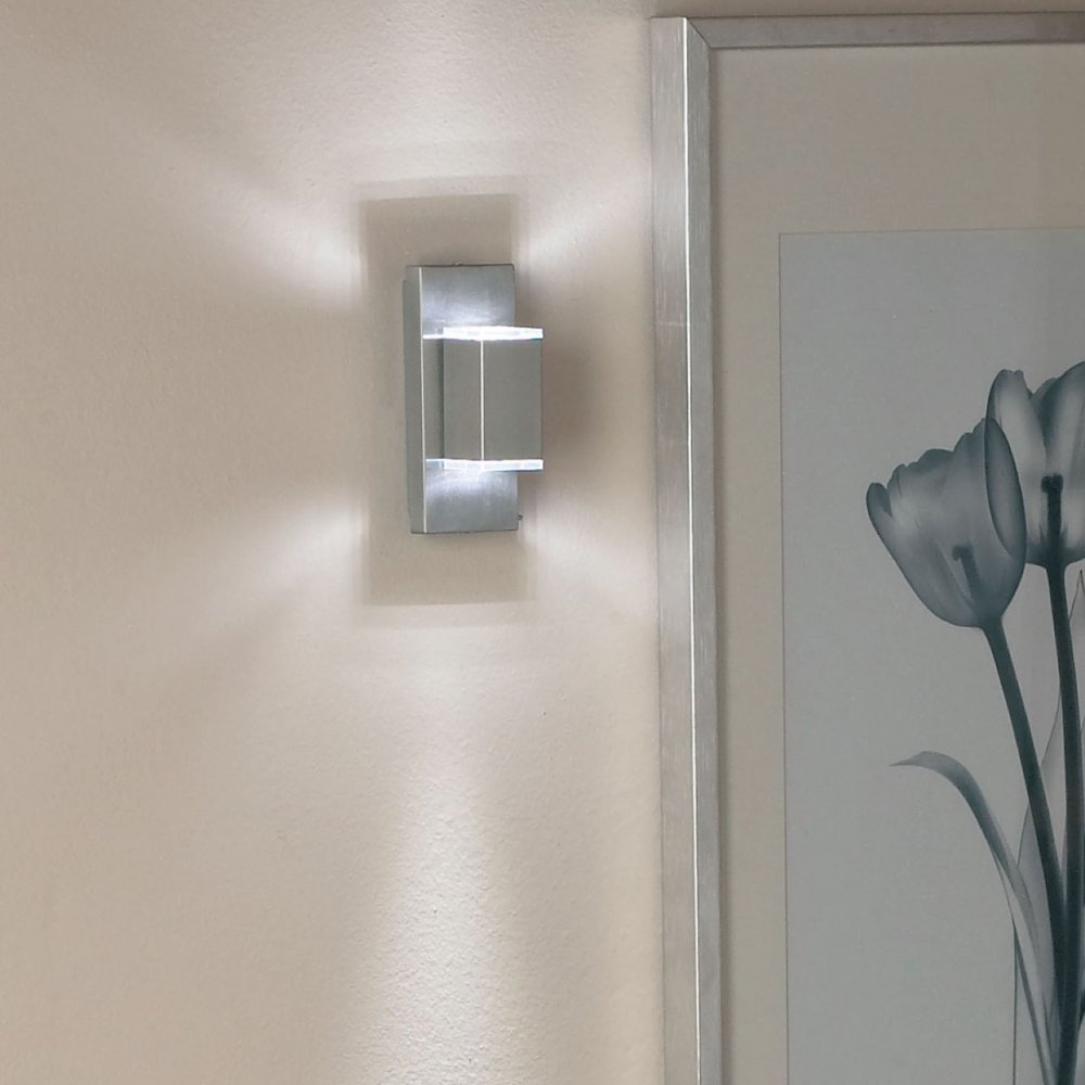Up and down led wall lights - an innovative look for inside and outside ...