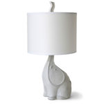 Highlight Your Bedroom With A White elephant lamp - Warisan Lighting