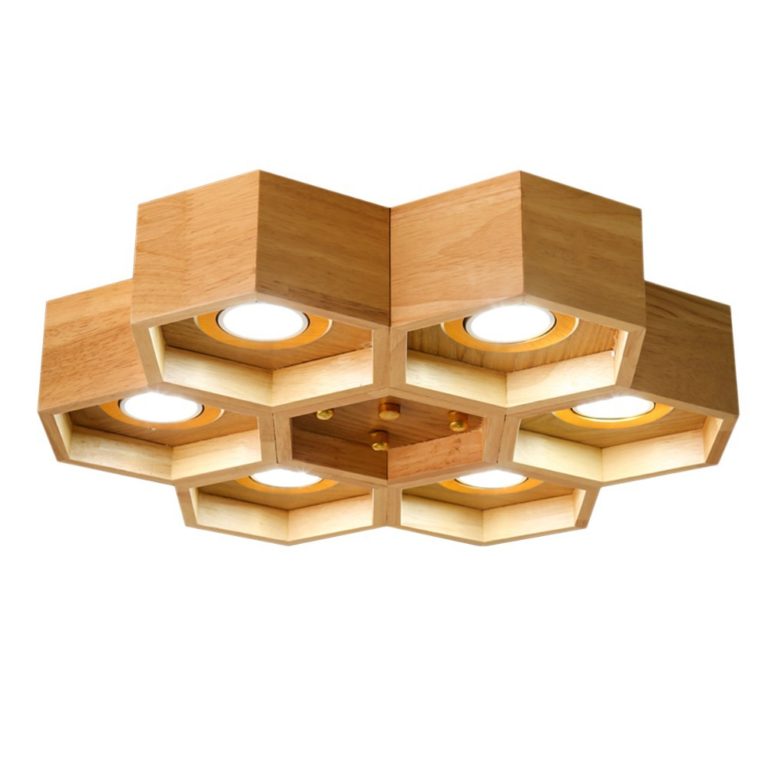 Wooden ceiling lights for Excellent Lighting and Interior Decor ...