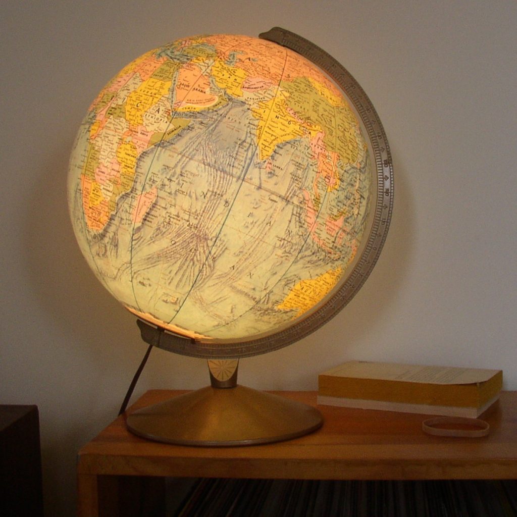 Open the light of the world with World globe lamps - Warisan Lighting