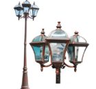 Outdoor 3 light lamp post - an overall better look with more inviting ...