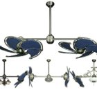 Neon ceiling fan - add a statement to your room! - Warisan Lighting