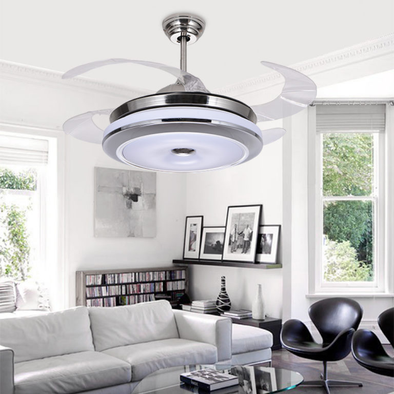 Lucite ceiling fan - change the stylistic layout of your room - Warisan ...