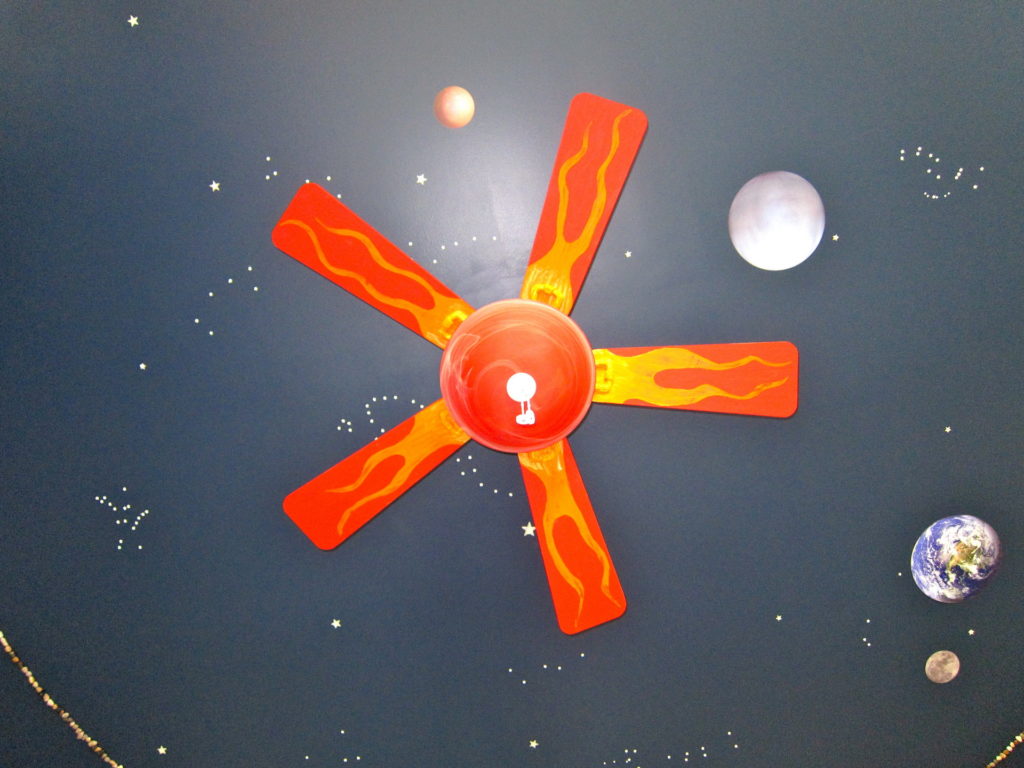 Rocket ship ceiling fan - Enlighten the Ambience of Your humble abode ...
