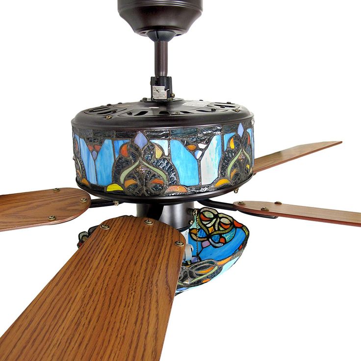 Benefits of Stained Glass Ceiling Fans - Warisan Lighting